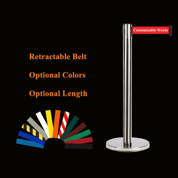 Stainless Steel Crowd Control Barrier - Estraffic Road Safety Goods