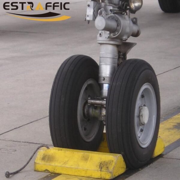 Polyurethane Aircraft Wheel Chocks ES-AC001 - Road Safety Products ...