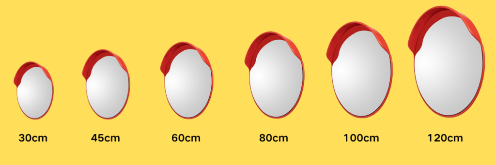 Outdoor Convex Mirror PC Mirror - Road Safety Products & Traffic ...